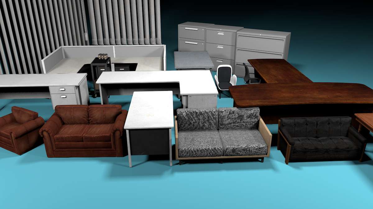 ULTIMATE OFFICE PROPS 150+ Free Download - TheDevSupply